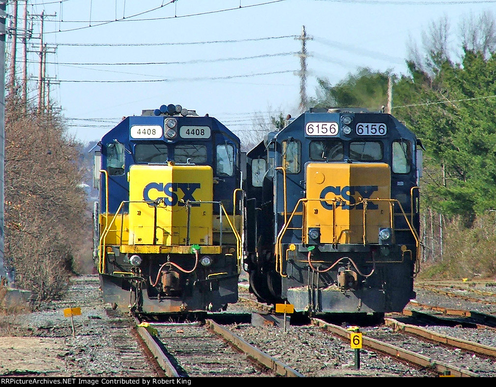 CSX 6156 & CSX 4408